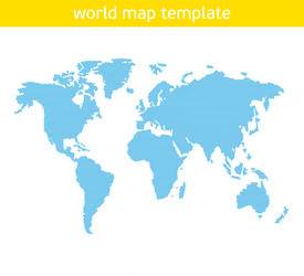 Globes and world map Royalty Free Vector Image