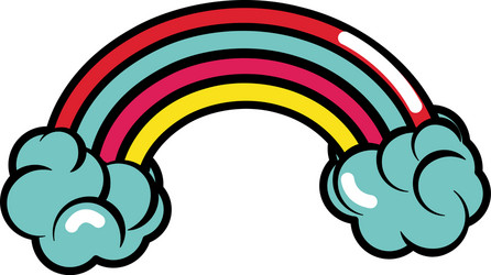 Rainbow Comic Vector Images (over 6,600)