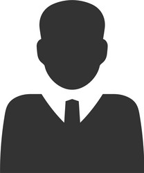 User icon with laptop computer male person Vector Image