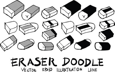 Eraser Outline Vector Images (over 11,000)