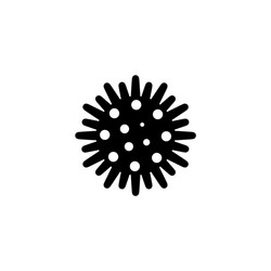 Virus logo design Royalty Free Vector Image - VectorStock