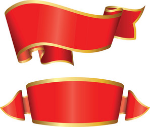 Ribbon frame set Royalty Free Vector Image - VectorStock