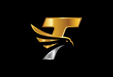 Initial Letter T with Wings Vector Images (over 310)