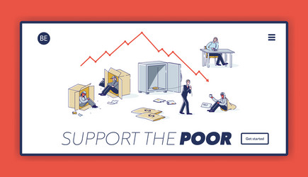 Helping Poor People Vector Images (over 6,700)