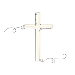 Christian Cross Outline Vector Images (over 16,000)
