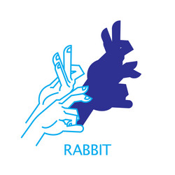 Rabbit Shadow Vector Images (over 3,200)