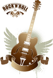 Rock n roll Royalty Free Vector Image - VectorStock
