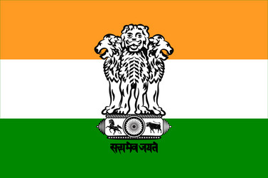 Coat of arms india Royalty Free Vector Image - VectorStock