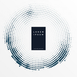 Abstract perspective halftone background Vector Image