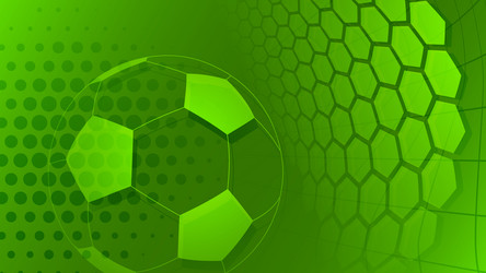 Football themed background Royalty Free Vector Image