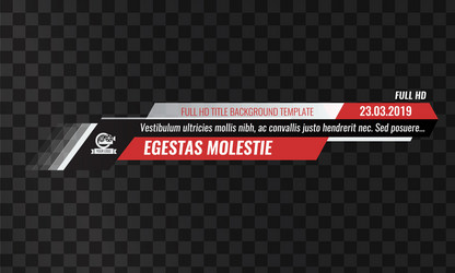 Bottom Strip Headline Vector Images (over 110)