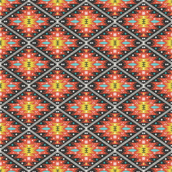 Seamless colorful aztec geometric pattern Vector Image