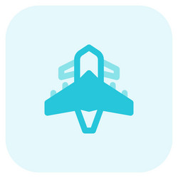 Monster plane a large-sized low powered aircraft Vector Image