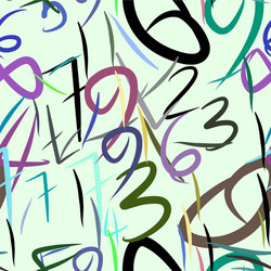 Conceptual background numbers for design catalog Vector Image