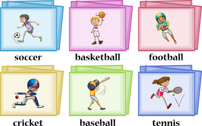 Sports Words Vector Images (over 13,000)