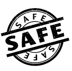 Safe for work rubber stamp Royalty Free Vector Image