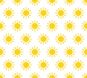 Pixel apple pattern seamless 8 bit texture Vector Image