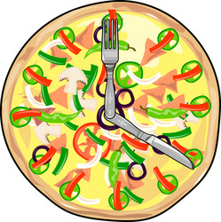 Pizza Pie Vector Images (over 3,900)