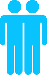 Best Friends Stick Figure Vector Images (55)