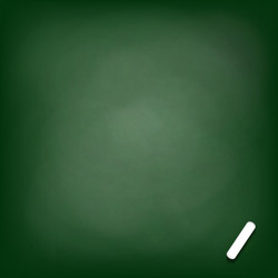 Green chalkboard with colorful chalk Royalty Free Vector