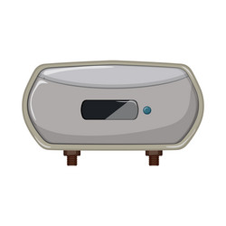 Gas water boiler cartoon Royalty Free Vector Image