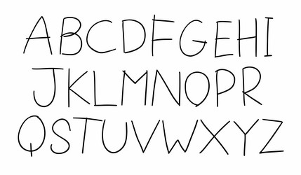 Bubble black english latin abc alphabet font Vector Image