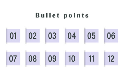 Free Bullet Point Vector Images (45)
