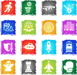 Game Genre Icon Set Vector Images (over 130)