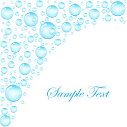 Liquid soap bubbles icons Royalty Free Vector Image