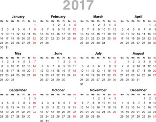 Calendar 2019 2020 year - wee Royalty Free Vector Image