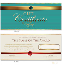 Gift Certificate Border Vector Images (over 18,000)