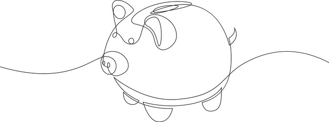 Pig Simple Drawing Vector Images (over 1,600)