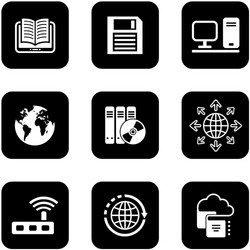 Digital Icon Set Vector Images (over 520,000)