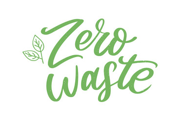 Eco washing lettering logo eco washing logo Vector Image