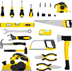 Tool set Royalty Free Vector Image - VectorStock
