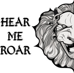 Lion coloring Royalty Free Vector Image - VectorStock