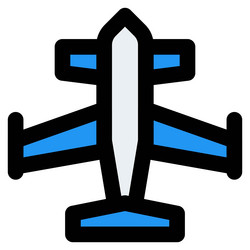 Monster plane a large-sized low powered aircraft Vector Image