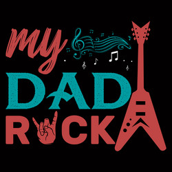 This adad rocks Royalty Free Vector Image - VectorStock