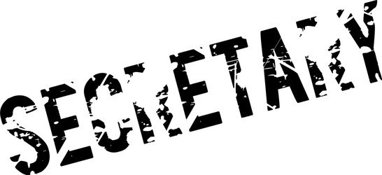 Secretariat Secretary Vector Images (30)