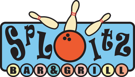 Retro bowling alley signs Royalty Free Vector Image