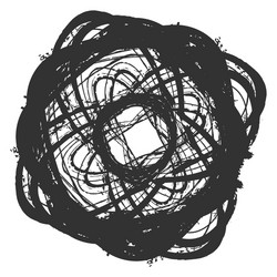 Rustic cracked texture with many cracks Royalty Free Vector