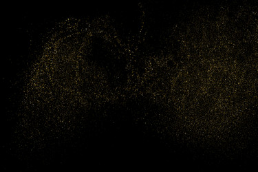 Golden stardust Royalty Free Vector Image - VectorStock