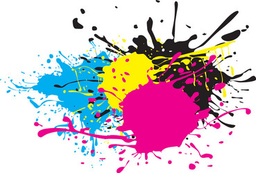 Cmyk Splat Vector Images (41)