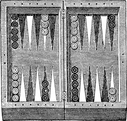 Backgammon Board Vector Images (over 870)