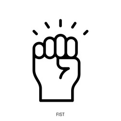 Fist bump Royalty Free Vector Image - VectorStock