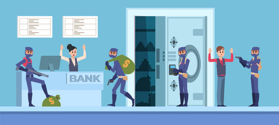 Bank Robbery Vector Images (over 1,900)