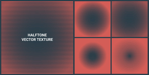 Halftone pattern texture gradient screen Vector Image