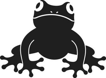 Coqui Frog - Puerto Rico Icon Royalty Free Vector Image