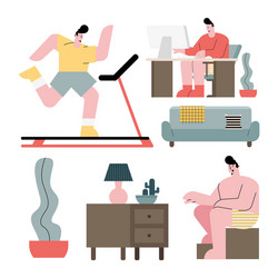 Everyday Life Vector Images (over 3,900)