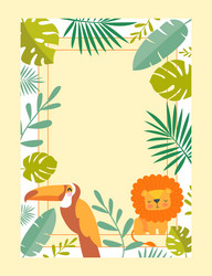 Safari Leaves Border Vector Images (over 270)